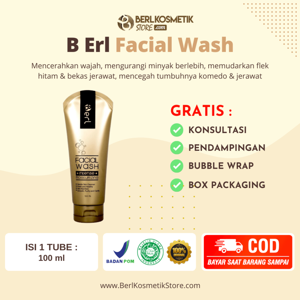 BERL Cosmetics : Toko Kosmetik Halal dan Resmi di Indonesia